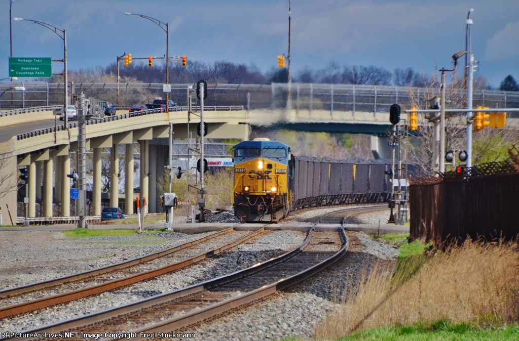 CSX 5458 at Broad Blvd.